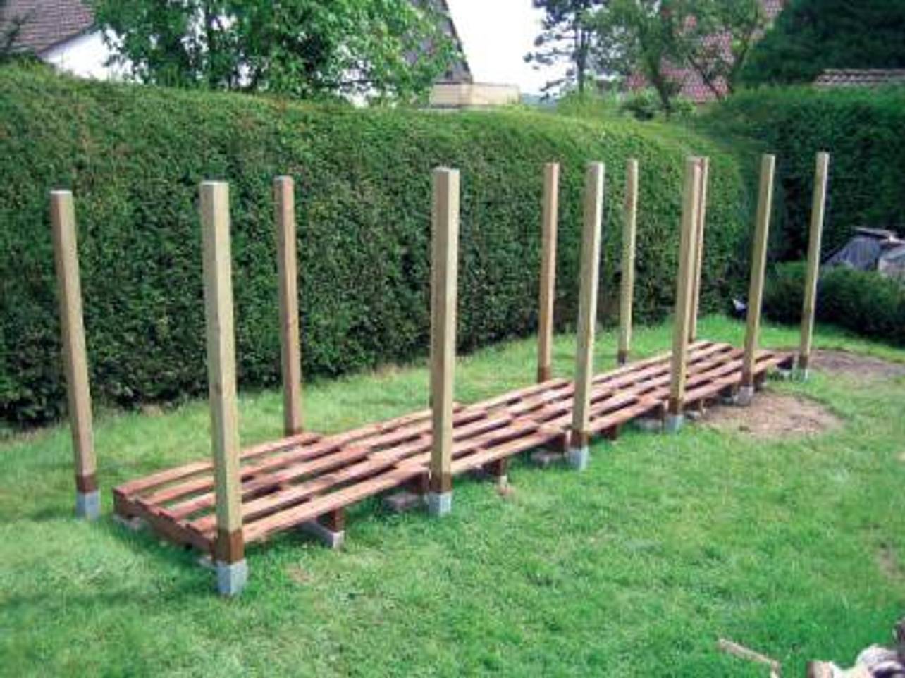 Holzunterstand Selber Bauen