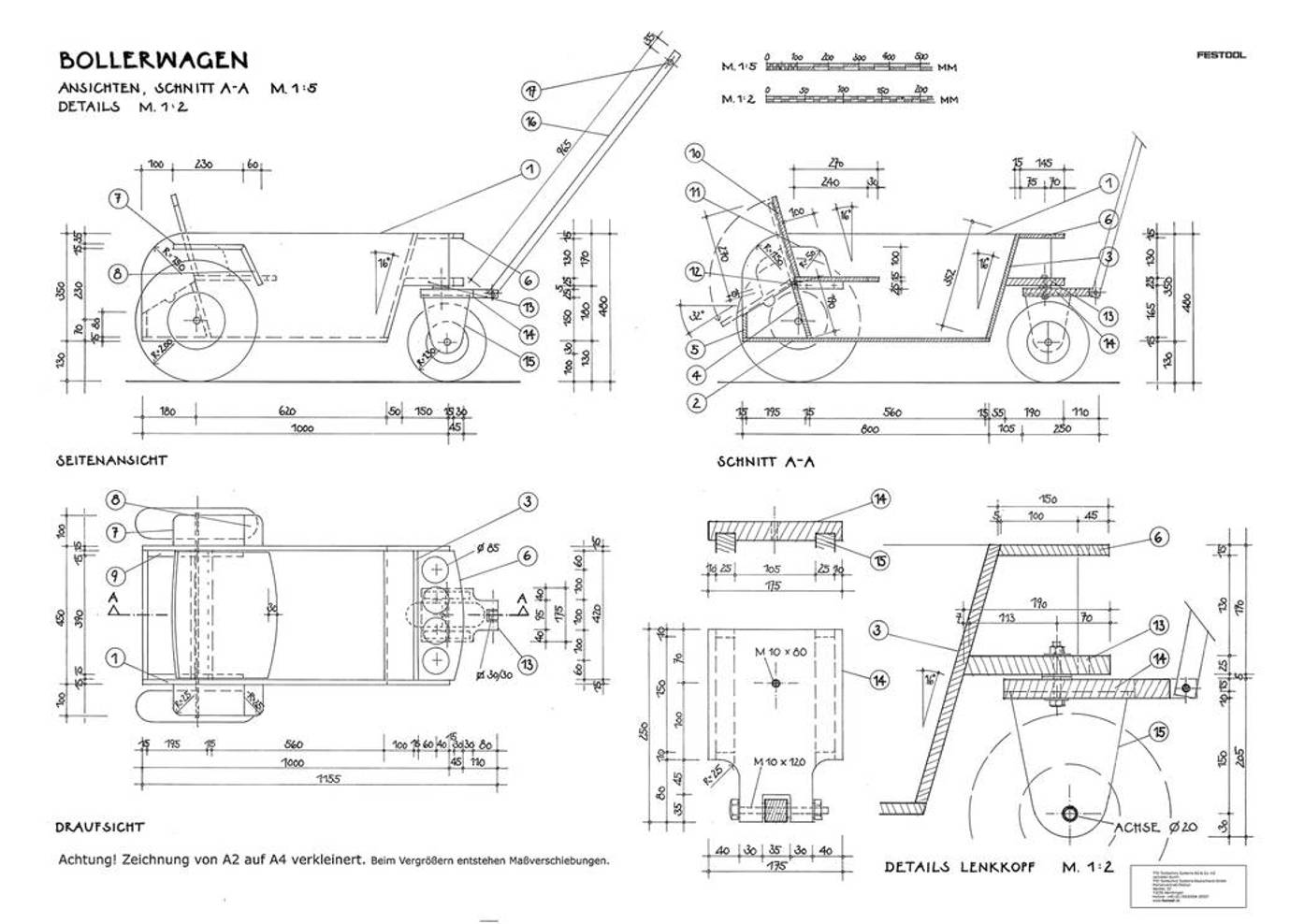 Bollerwagen selber bauen: In 5 Schritten zum eigenen Bollerwagen für ...