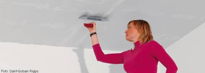Decke verkleiden mit Gipskarton - heimwerker.de