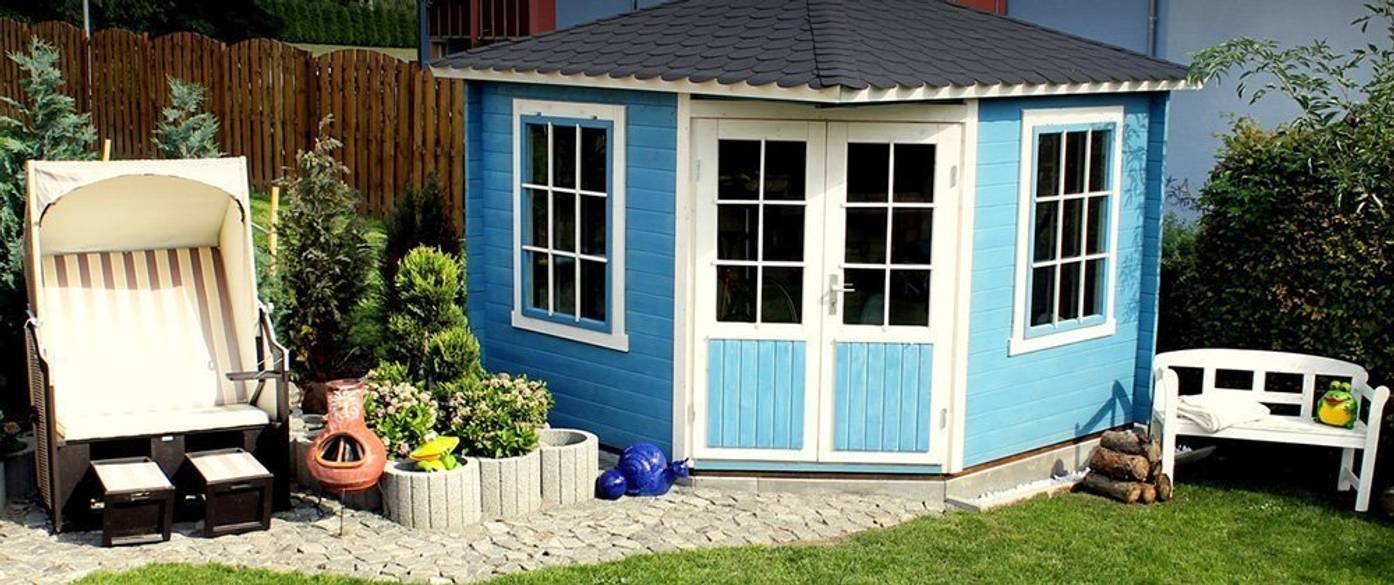 5-Eck Gartenhaus aufbauen: Anleitung in 9 Schritten - heimwerker.de