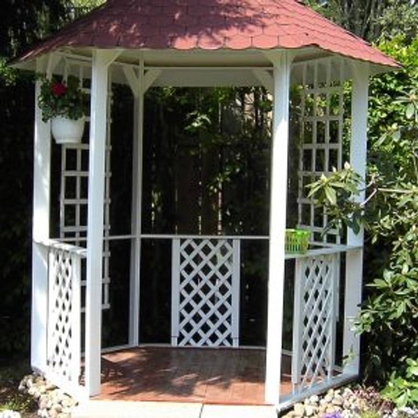 Gartenpavillon selber bauen: Anleitung und Tipps für einen DIY-Pavillon ...