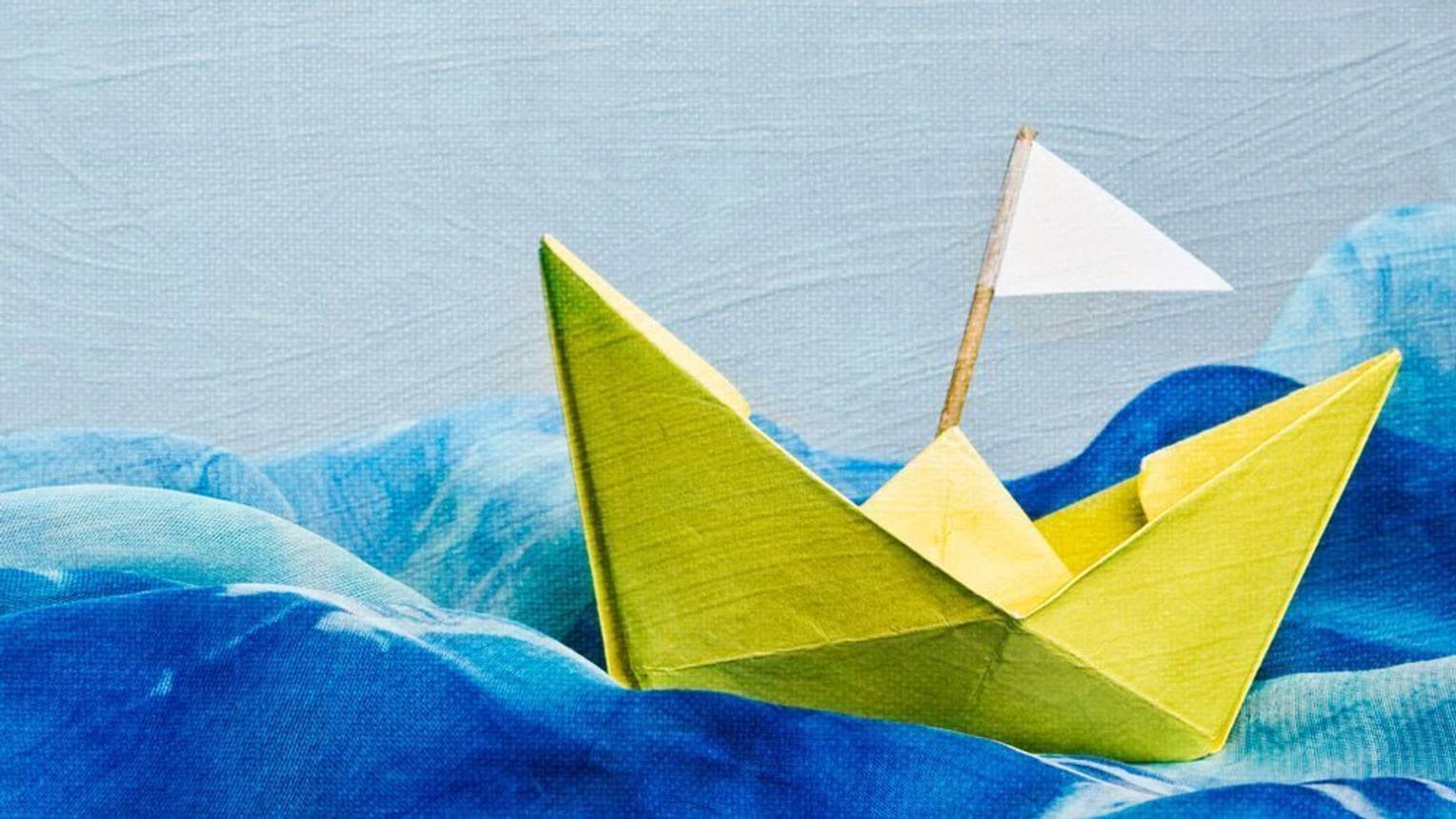 Papierschiffe und -boote falten - heimwerker.de