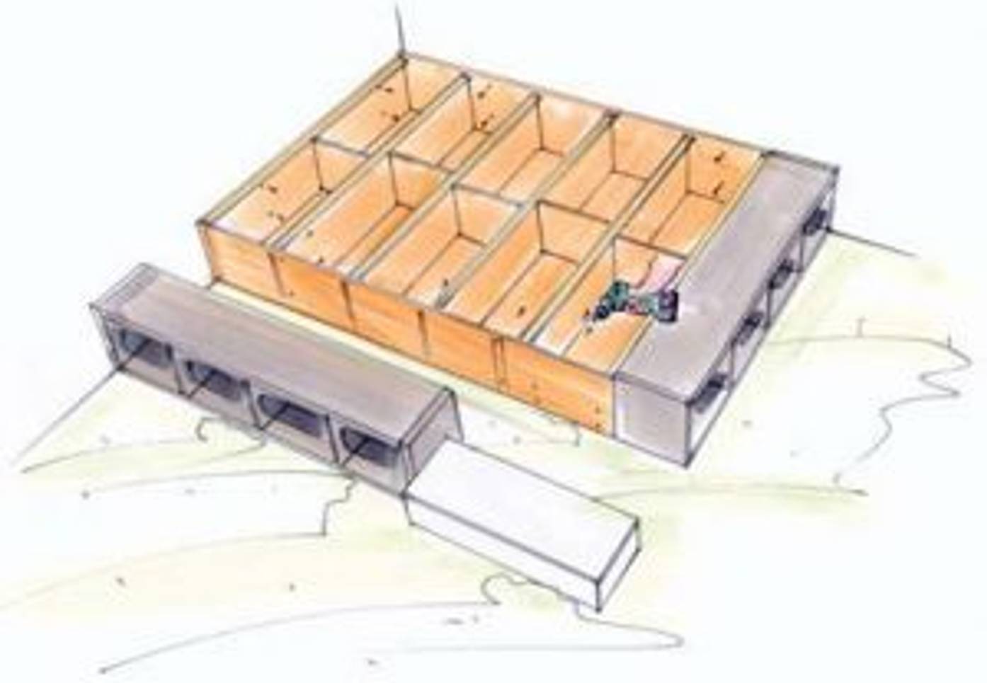 Podest selber bauen - Bauanleitung mit Bildern - heimwerker.de