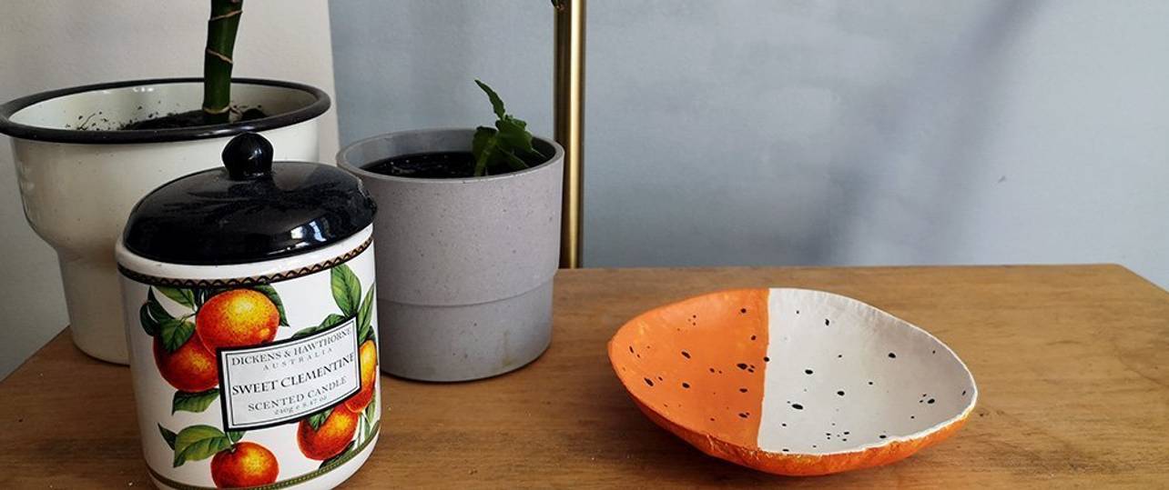 Basteln mit Ton: In 5 Schritten zur selbstgemachten Schüssel aus ...