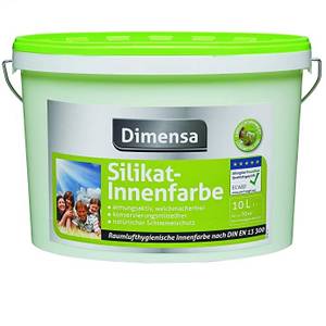 Silikatfarbe Innen Test